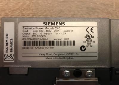 China Inversor 3AC 380-480V 37KW 6SL3224-0BE33-7UA0 de la frecuencia de SIEMENS SINAMICS G120 en venta