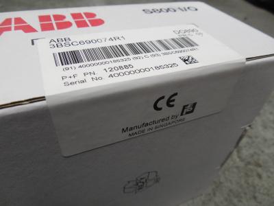 China NEW ABB 3BSC690074R1 S800 I/O Digital Output Module DO890 PR:C 11 V, 40 mA 16CH for sale