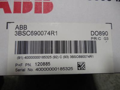 China NEW ABB 3BSC690074R1 S800 I/O Digital Output Module DO890 PR:C 11 V, 40 mA 16CH for sale