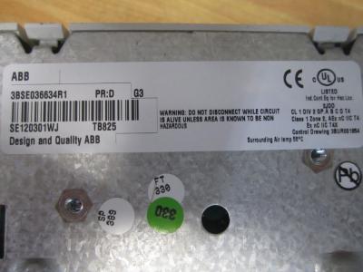 China New ABB S800 I/O Module 3BSE036634R1 TB825 Multi Mode Modulebus Optical Media Coverter for sale