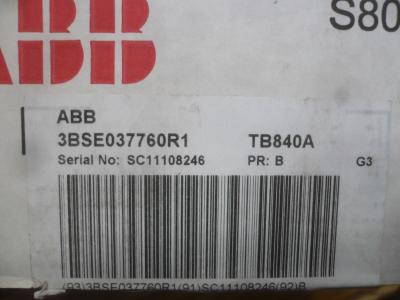 China New Digital Module ABB 3BSE037760R1 TB840A Modulebus Cluster Modem S800 I/O, PR: B for sale