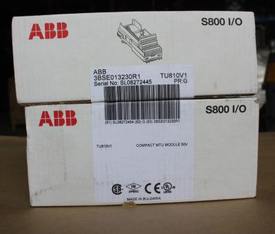 China ABB S800 I/O MTU 3BSE01320R1 COMPACT MODULE TU810V1 TERMINAL BLOCK 50V SEALED for sale