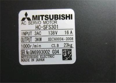 China HC-SFS301 Mitsubishi 3.0kw Medium inertia power Servo Motor 3.5kw. for sale