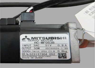 Cina alta velocità trifase di Mitsubishi HC-MF053B del servomotore di CA di 50W 3AC 51V 0.9A in vendita