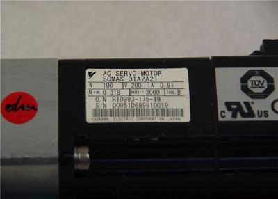 Yaskawa industrial hecho en el motor servo 100W 200V SGMAS-01A2A21 de Japón 3000RMP