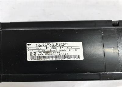 China SERVO MOTOR industrial novo da C.A. do servo motor SGMAS-08ACA4C YASKAWA de 5.4A 200V 1UNIT à venda