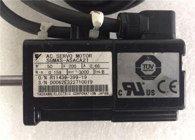 China Hecho en Japón 1 nuevo SGMAS-A5ACA21 los 0.519N.m motor servo 3000r/min de la PC en caja en venta