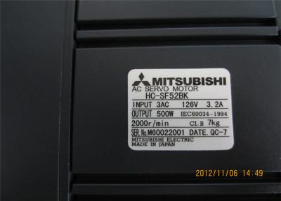 China SÉRIE industrial do servo motor HC de Mitsubishi HC-SF52BK 3AC 126V 3.2AMP 2000RPM 0.5KW à venda