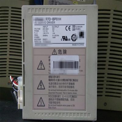 China CA Servodriver, entradas del tren de pulso, sola-Tres fase de R7D-BP01H 200 VAC, 100W OMRON en venta