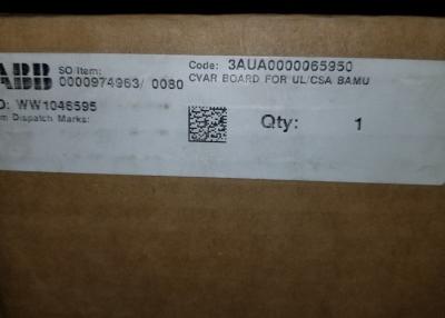 Cina CIRCUITO DI CONTROLLO DI ABB CVAR-01C PER UL/CSA BAMU 3AUA0000065950 NUOVO in vendita