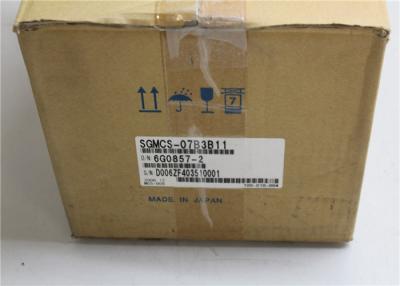 China Industrial Servo Motor , YASKAWA AC Servo 147W 200V AC Servo Motor SGMCS-07B3B11 for sale