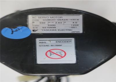 중국 Yaskawa 원격 제어 자동 귀환 제어 장치 모터 AC 자동 귀환 제어 장치 모터 550W 2000r/min SGMDH-06A2A-YR14 판매용