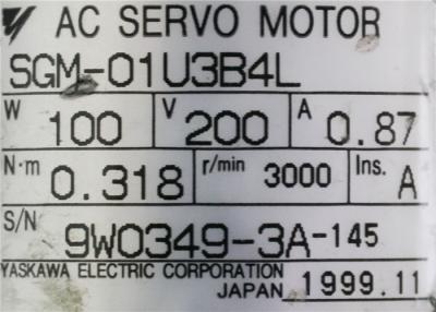 China ORIGINAL SERVA industrial del MOTOR SGM-01U3B4L de la CA del motor servo 1PC YASKAWA NUEVA en venta
