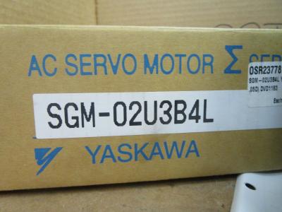 China Nuevo motor servo SGM-02U3B4L SGM02U3B4L 200W 200V 2 amperio 3000r/min de la CA de Yaskawa en venta
