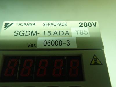 Cina Nuovo azionamento elettrico SGDM-15ADAY85 del regolatore di ServoPack Yaskawa Servopack servo in vendita