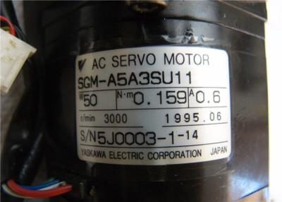 China MOTOR SERVO SGM-A5A3SU11 de la CA del motor servo de Yaskawa de la serie industrial 50W 200V del SGM en venta