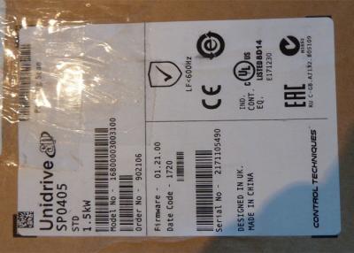 중국 Nidec 제어 기술은 SP0405 Unidrive SP 1.5kW 변환장치 4.2A 380… 480V를 몹니다 판매용