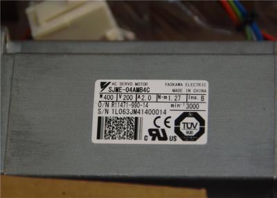 Cina SERVOMOTORE elettrico 400W InsB SJME-04AMB4C di CA del servomotore 3000r/min di Yaskawa in vendita