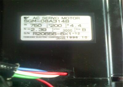 Китай Мотор сервопривода высокого вращающего момента промышленный для Инс б машины СГМ-08А314 800В 200В Кнк продается