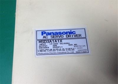 중국 50/60Hz 2500p/r Panasonic 산업 자동 귀환 제어 장치는 MSD3A1A1X 30W 100V를 몹니다 판매용