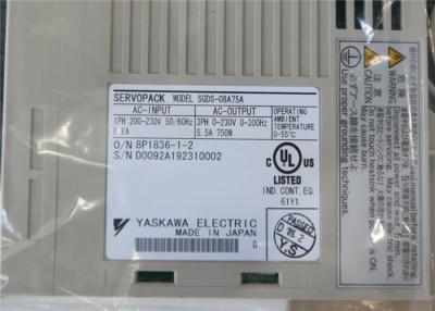 Китай Промышленные приводы сервопривода Яскава Иньпут 1 ПАКЕТ 750В СГДС-08А75А СЕРВОПРИВОДА участка продается