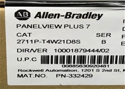Cina Allen Bradley PanelView più 7 il nuovo originale del touch screen standard di 2711P-T10C22D8S-B HMI in vendita