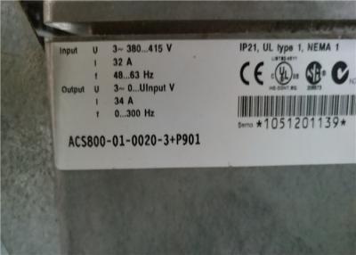 중국 380-415V 32 A ABB ACS800 다목적 시리즈는 ACS800-01-0020-3+P901를 몹니다 판매용