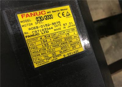 Китай АЛЬФА мотора сервопривода AC GE FANUC A06B-0152-B675 МОДЕЛЬНАЯ 30/2000 новых оригиналов продается