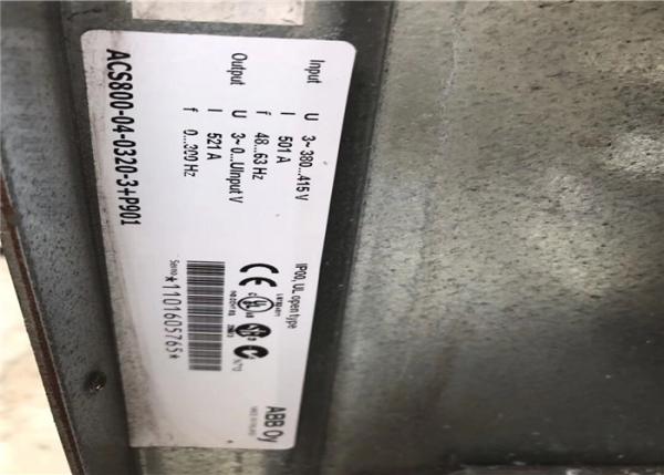 3 conversor de frequência variável ACS800-04-0320-3+P901 da fase 250kW 440A ABB novo e usado