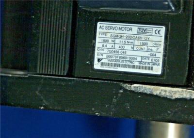 중국 산업 Yaskawa 전기 AC 자동 귀환 제어 장치 모터 SGMGH 20DCA6H OY 1.8KW 400V 판매용