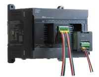 China Omron CP2E Programmable Logic Controllers CP2E-E14DR-A design to support data collection and communication for sale