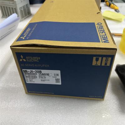 China Two Line 200V AC Servo Amplifier Mitsubishi Melservo J4 2KW MR-J4-200B for sale