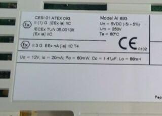 China ABB of 3BSC690141R1 AI893INPUT MODULE ANALOG 8 CHANNEL TC/RTD W/ INTRINSIC SAFETY INTERFACE.NEW ORIGINAL. for sale