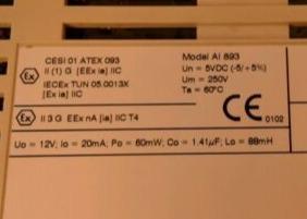 China ABB of 3BSC690141R1 AI893INPUT MODULE ANALOG 8 CHANNEL TC/RTD W/ INTRINSIC SAFETY INTERFACE.NEW ORIGINAL. for sale