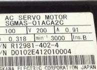 China Codificador ampliado del pedazo del MOTOR SERVO 200 V 0,91 A 3000 R/MIN 17 de OMRON SGMAS-01ACA2C en venta