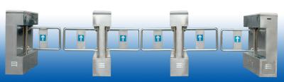 China Turnstile System  Channel gate Rotating channel for sale