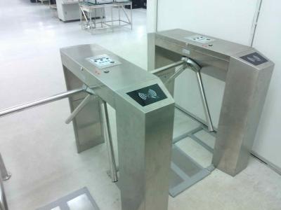 China Anti Trailing ESD Turnstile Entry Systems Tripod Barrier Gate For Business Building for sale
