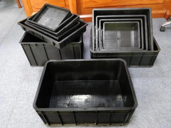 Quality Safe Component Esd Plastic Bins Durable Stackable Anti Static Container for sale