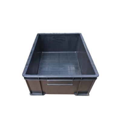 China Safe Component Esd Plastic Bins Durable Stackable Anti Static Container for sale