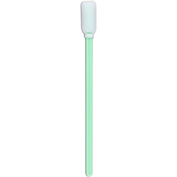 Quality Plastic Handle Anti Static Swabs Head Green Foam Swab For Gun Cleaning for sale