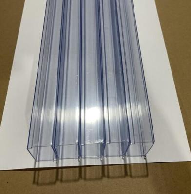 China Flexible Esd Static Control Rectangular Ic Packing Pvc Tube Packaging for sale