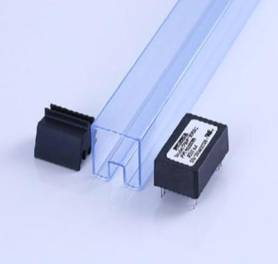 China Plastic ESD Tube PC Clear Anti Static Packaging Tube for sale