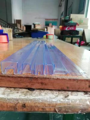 China Plastic ESD Tube PC Clear Anti Static Packaging Tube for sale