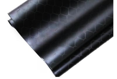 China Black Conductive ESD Products Pvc Grid Curtain Cleanroom Anti Static Curtain for sale