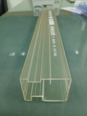 China Plastic ESD Tube PC Clear Anti Static Packaging Tube 0.5mm-1mm Thickness for sale