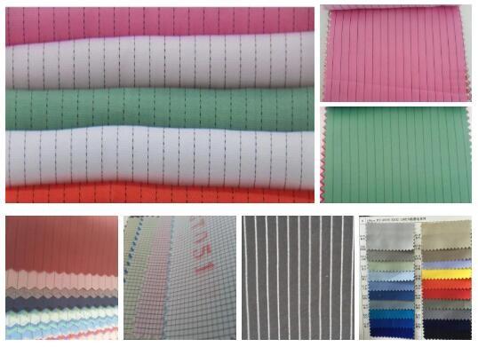 Quality Anti Static ESD Fabric Twill 98 Polyester 2% Conductive Fiber For Work Wear for sale