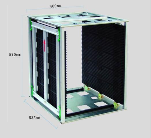 Quality SMT PCB Holder Storage Anti Static ESD Magazine Rack High Temperature Resistance for sale