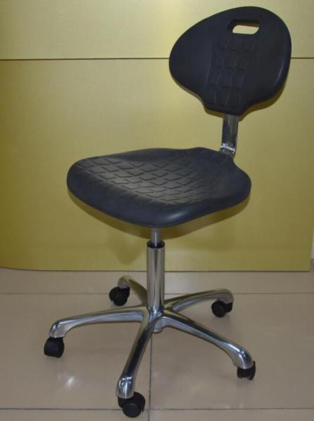 Quality Ergonomic Static Office Chair Black Conductive Stool Antistatic Chair Lift for sale