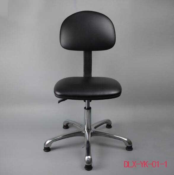 Quality PU Leather Anti Static Chair Ergonomic Laboratory Stools For Clean Room for sale