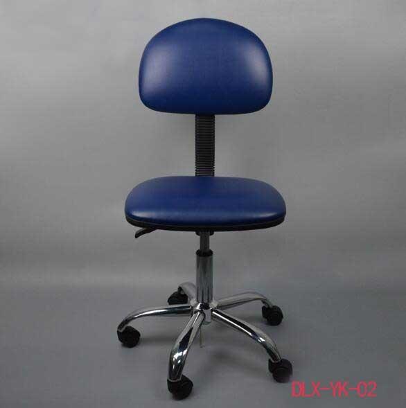 Quality Adjustable Static Dissipative Chair Ergonomic Task Stool For Clean Room for sale